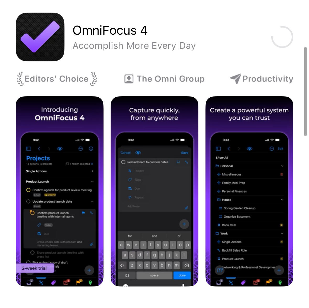 OmniFocus (@OmniFocus@omnigroup.com) - Mastodon